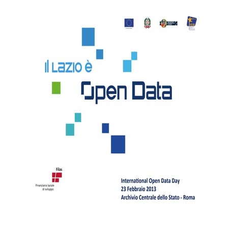 Maria Rita Minelli - Il Lazio è open data | PDF