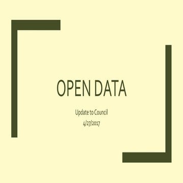 Open Data Portal | PPT