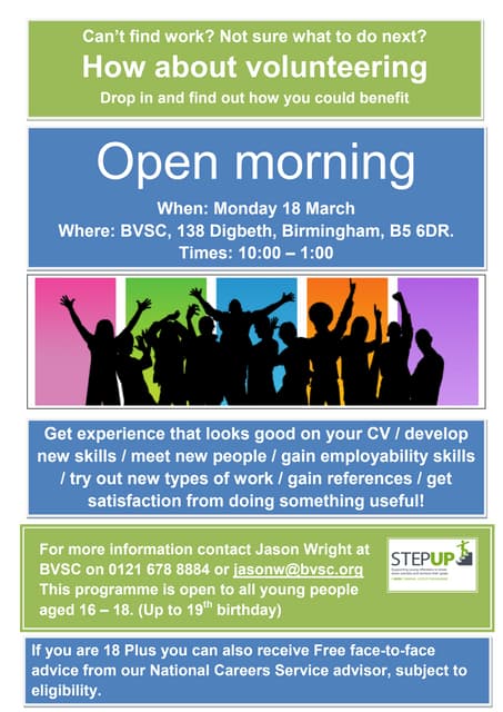 Open day poster | PDF