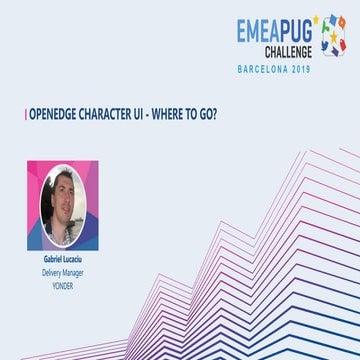 Openedge Character Ui Where To Go Ppt