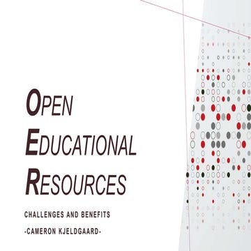 Open educational resources, challenges and benefits | PPTX | Education ...