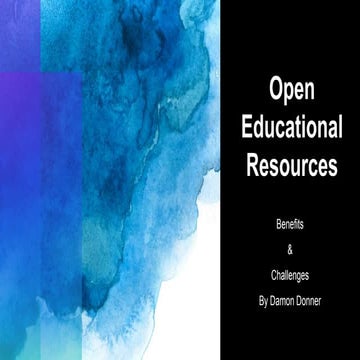 Open Educational Resources | PPT