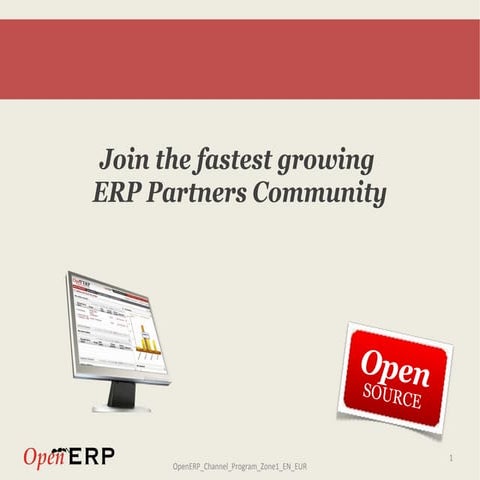 Open erp channel_program | PPT