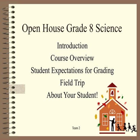 Open House Grade 8 Science | PPT | Secondary Education | Education