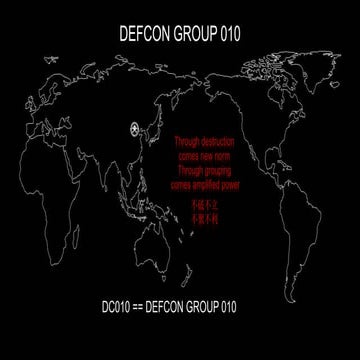 DEFCON GROUP 010 Intro and Opening 李均 | PPTX