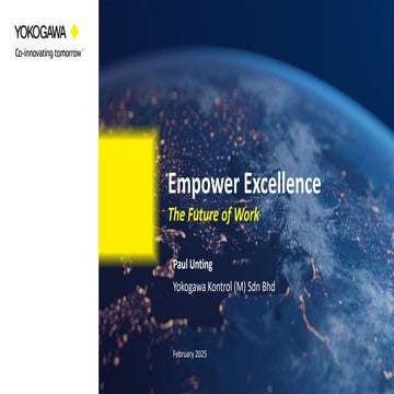 Empower Excellence, The Future of Work (Paul Unting) | PPT