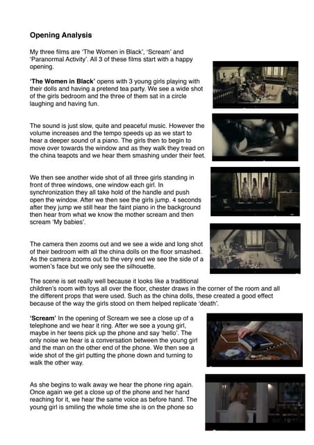 Trailer analysis - The Others | PPT