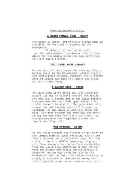 Script: Oneirology | PDF