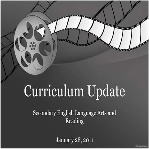 Curriculum Update | PPTX