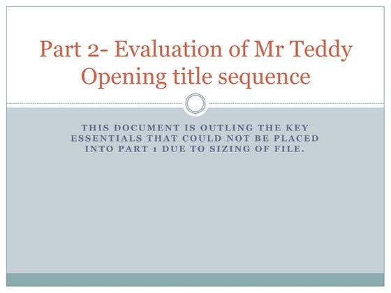 Snatch opening sequence | PDF