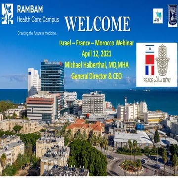 Rambam Health Center Campus Overview_mHealth Israel | PDF