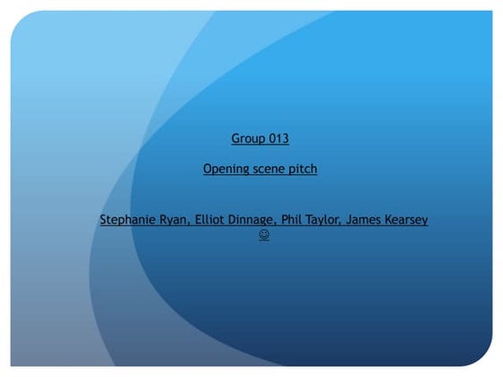Opening scene presetation group 013 | PPT