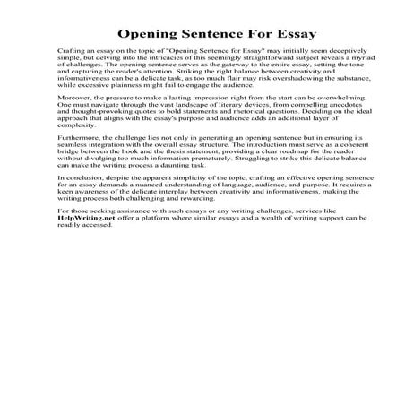 Helping Others Essay | PDF