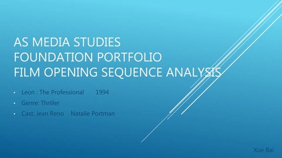 Film opening timelines | PPT