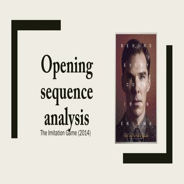 Opening sequence analysis | PPT