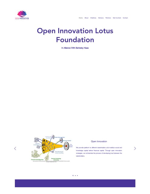 Open Innovation Lotus Foundation Oilf presentations