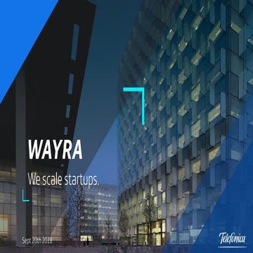 Open innovation wayra relaunch | PDF