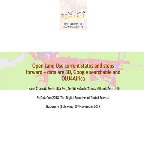 Open Land Use - the Current Status and Steps Forward | PDF