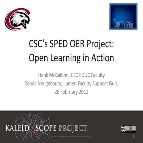Open Learning in Action | PPT
