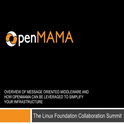 OpenMAMA Overview | PPT