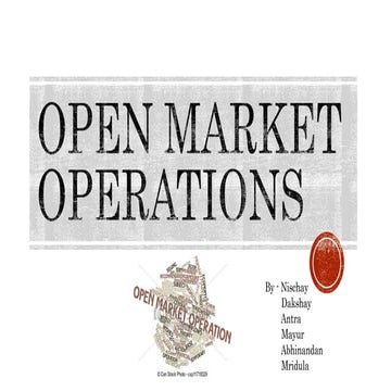 Open Market Operations | PPTX