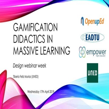 GAMIFICATION DIDACTICS IN MASSIVE LEARNING | PDF