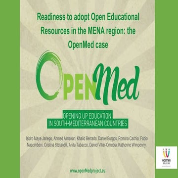 OpenMed general presentation | PPTX