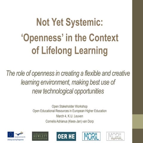 'Openness' | PPTX
