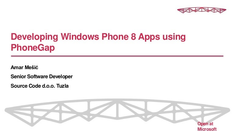 Developing Windows Phone 8 Apps Using Phonegap