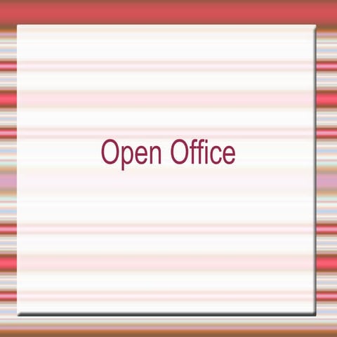 Openoffice | PPT