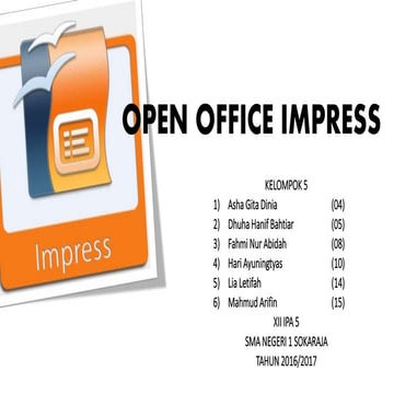 Open Office Impress | PPT