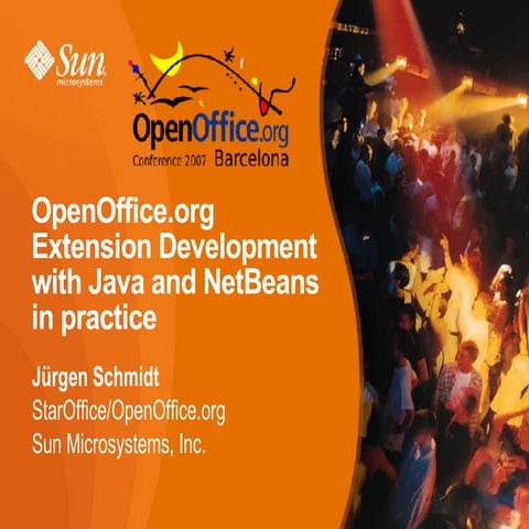 OpenOffice.org Extension Development with Java and NetBeans in practice | ODP