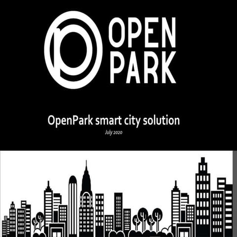 Open park smart-community-solution | PPT