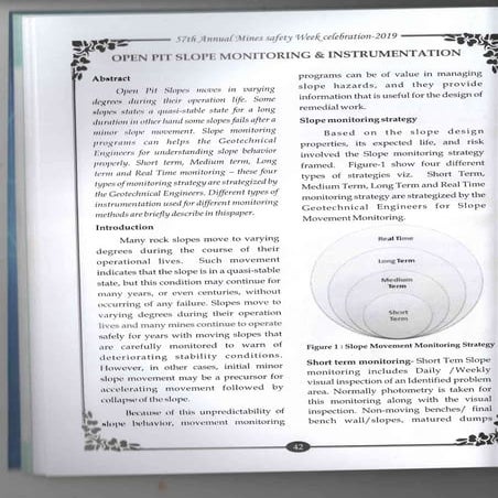 Open pit slope monitoring and instrumentation | PDF