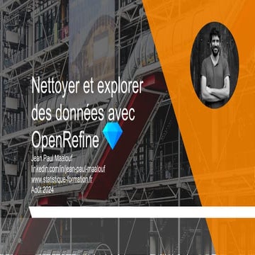 OpenRefine - nettoyer et explorer des données | PDF | Databases | Computer Software and Applications