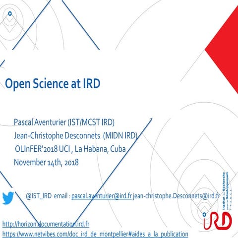 Open Science at IRD | PDF