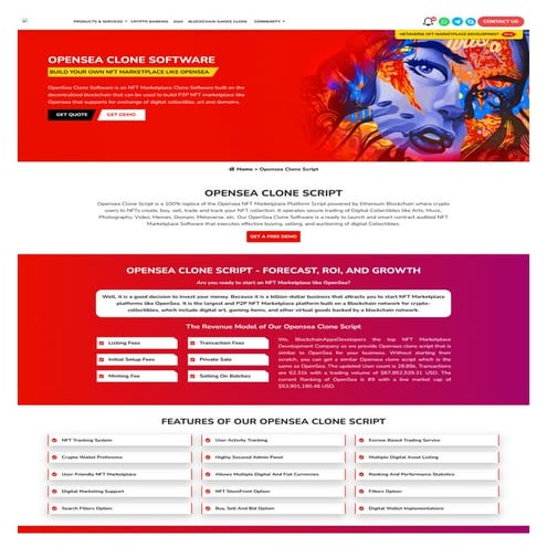 Opensea Clone Script | Create NFT Marketplace Like Opensea | PDF