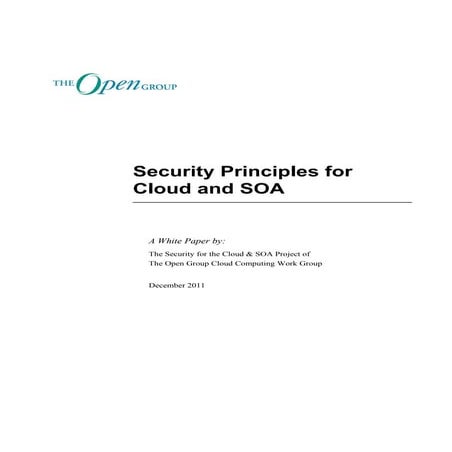 Open security architecture - Overview | PDF