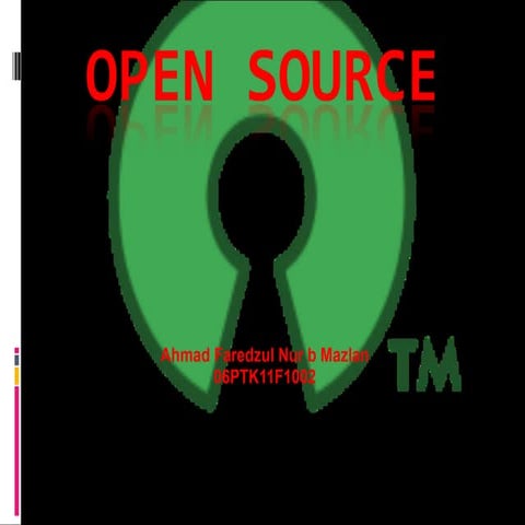 Open source | PPT