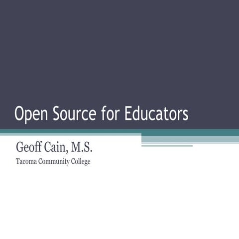 Open Source Ppt Shareware And Freeware Computer Software And