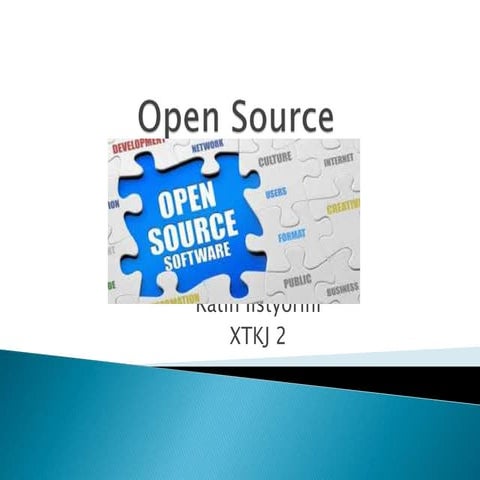 Sistem Operasi : Open source | PPTX