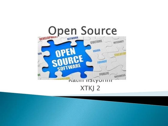 Open source | PPT
