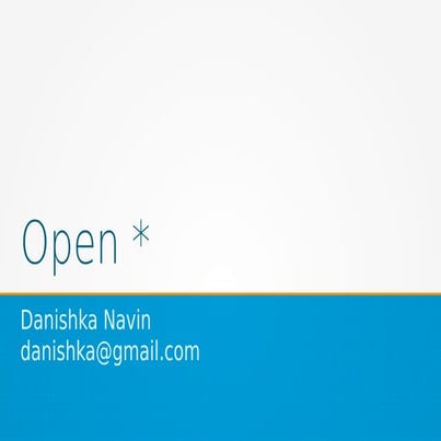 Open Source Ppt