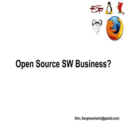 Open Source Sw Business Ppt 0208
