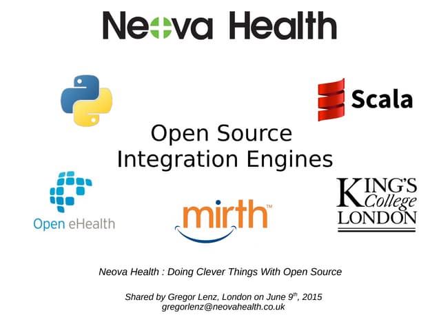 Open Source Integration Engines | PDF Open Source Integration Engines | PDF