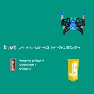 Open source java script robotics - the over-the-counter toy edition | PDF | Internet | Computing