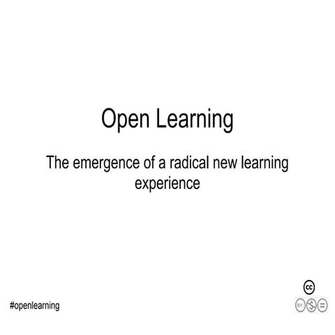 Open Learning | PPT