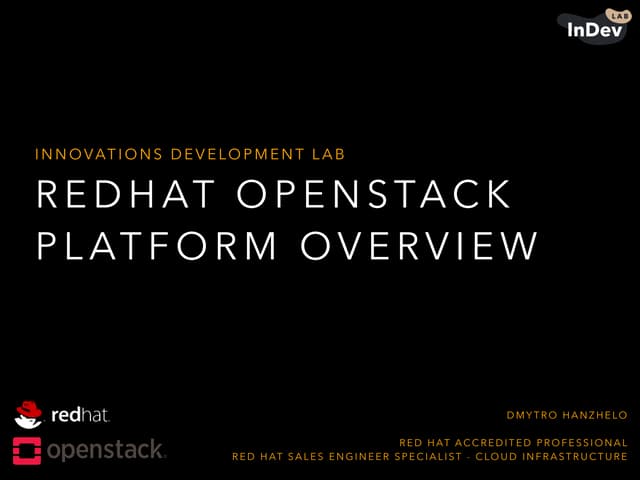 Redhat Openstack Platform Overview Pdf Cloud Computing Internet