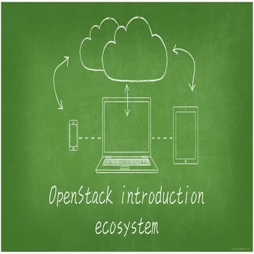 OpenStack Introduction Ecosystem | PDF