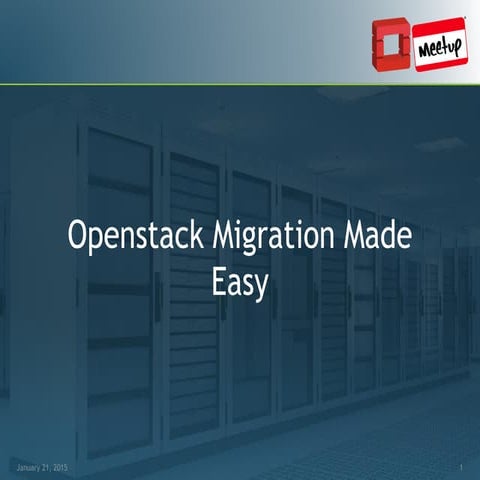 Migrating workloads to OpenStack | PPT